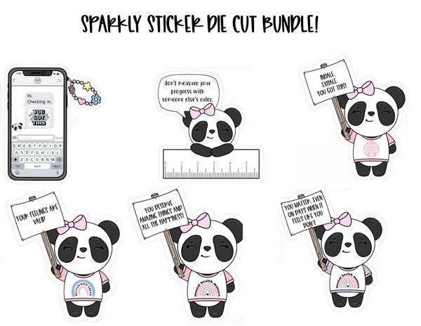 Patty Mental Health Sparkly Sticker Die cuts *LIMITED* – Sparkly Paper Co. Patty Mental Health Sparkly Sticker Die cuts *LIMITED* – Sparkly Paper Co.