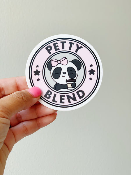 Petty Blend Vinyl Sticker Die Cut – Sparkly Paper Co.