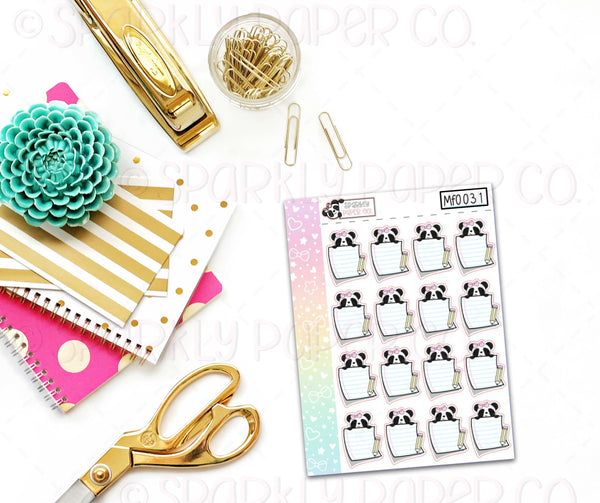 MICRO Patty Note Paper (matte removable) MF0031 – Sparkly Paper Co.